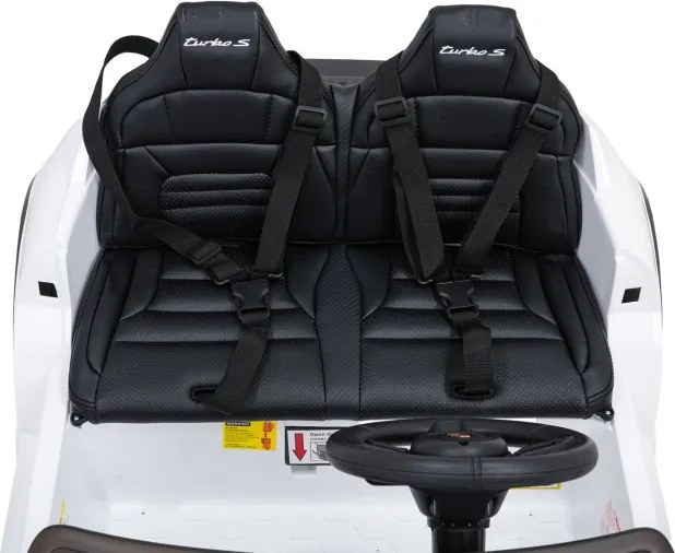Elektrické autíčko Porsche Taycan Turbo S bílé