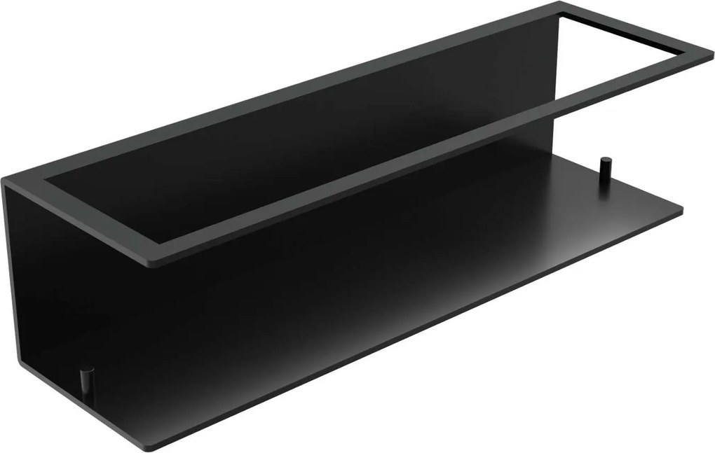 Nimco - Polička, délka 32 cm, matná černá 4091-32-90