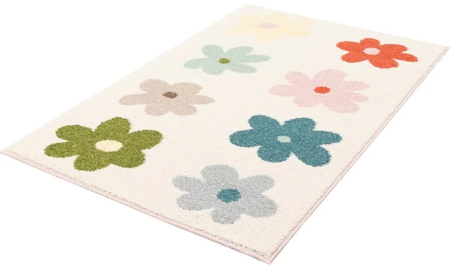 Slonovinový dětský koberec 100x170 cm Dazzy Cream – FD