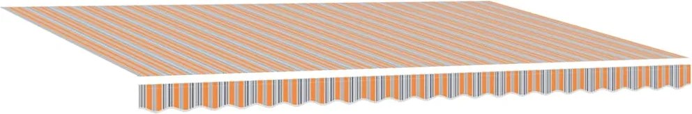 Stahovací markýza Vícebarevný 500 x 300 x 165 cm Textil a kov 3331292