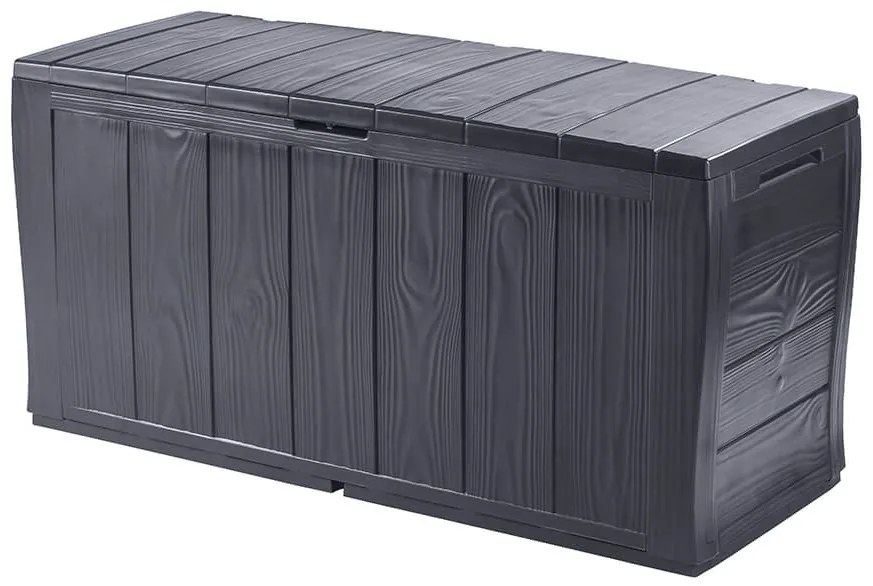 Úložný box SHERWOOD STORAGE Keter antracitový 117x45x58cm