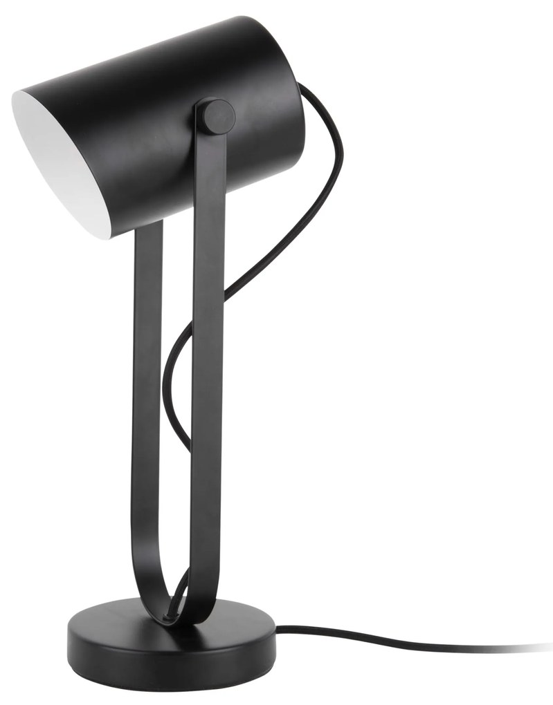 LEITMOTIV Stolní lampa Snazzy černá 41,5 × 13 × 13 cm