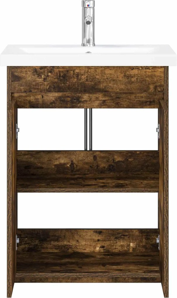 Sada koupelnového nábytku Kouřový dub 61 x 40 x 84,5 cm 3404278