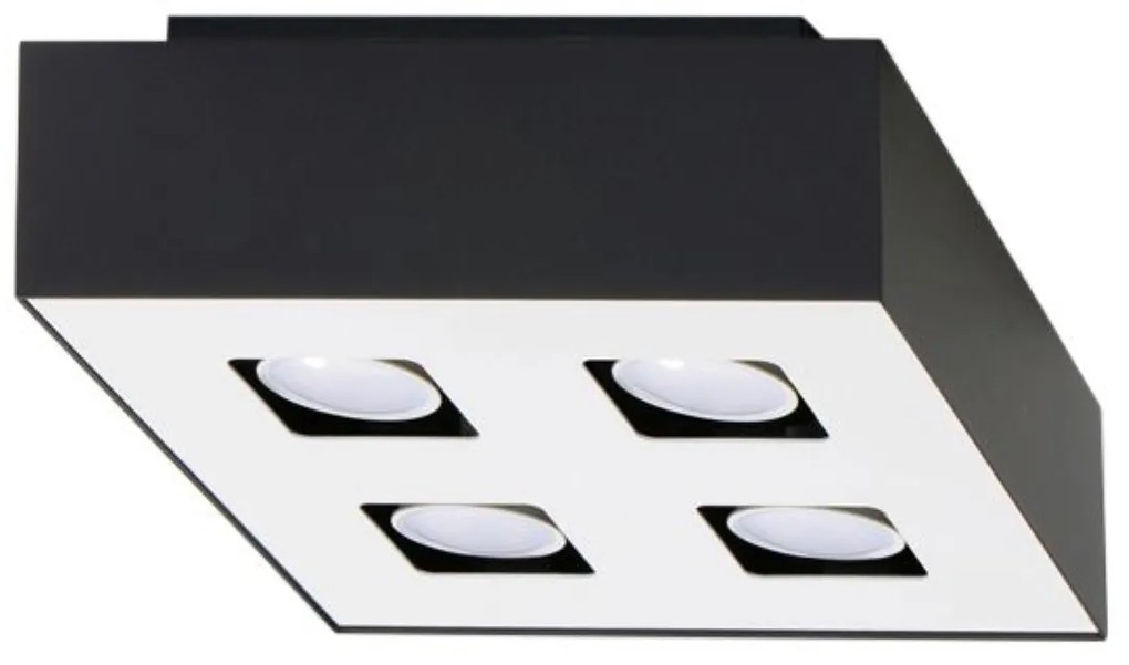 Sollux Lighting Stropní svítidlo MONO 4 Černá