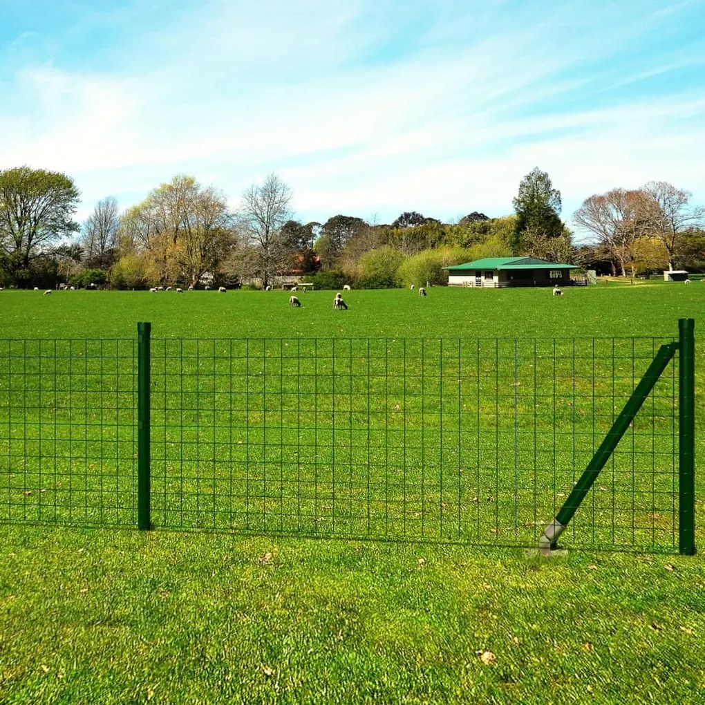 Euro plot ocel 10 x 1,2 m zelený 142383