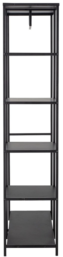 BLOOMINGVILLE Kovová otevřená šatní skříň VALDE černá 82049554