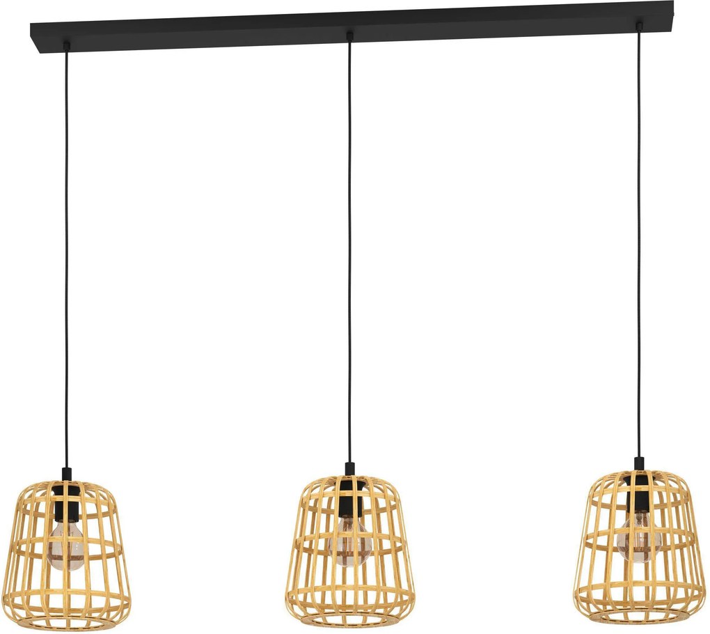 XXXLutz ZÁVĚSNÉ SVÍTIDLO, 129/24/150 cm Eglo - Online Only svítidla - 003348275503