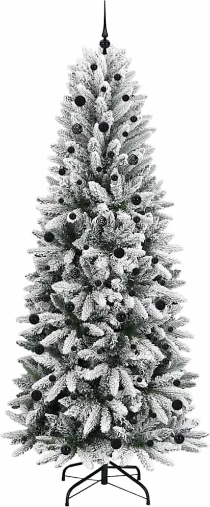 Umělý vánoční stromeček Bílá 240 cm PVC, plast, ocel a PE 3396070
