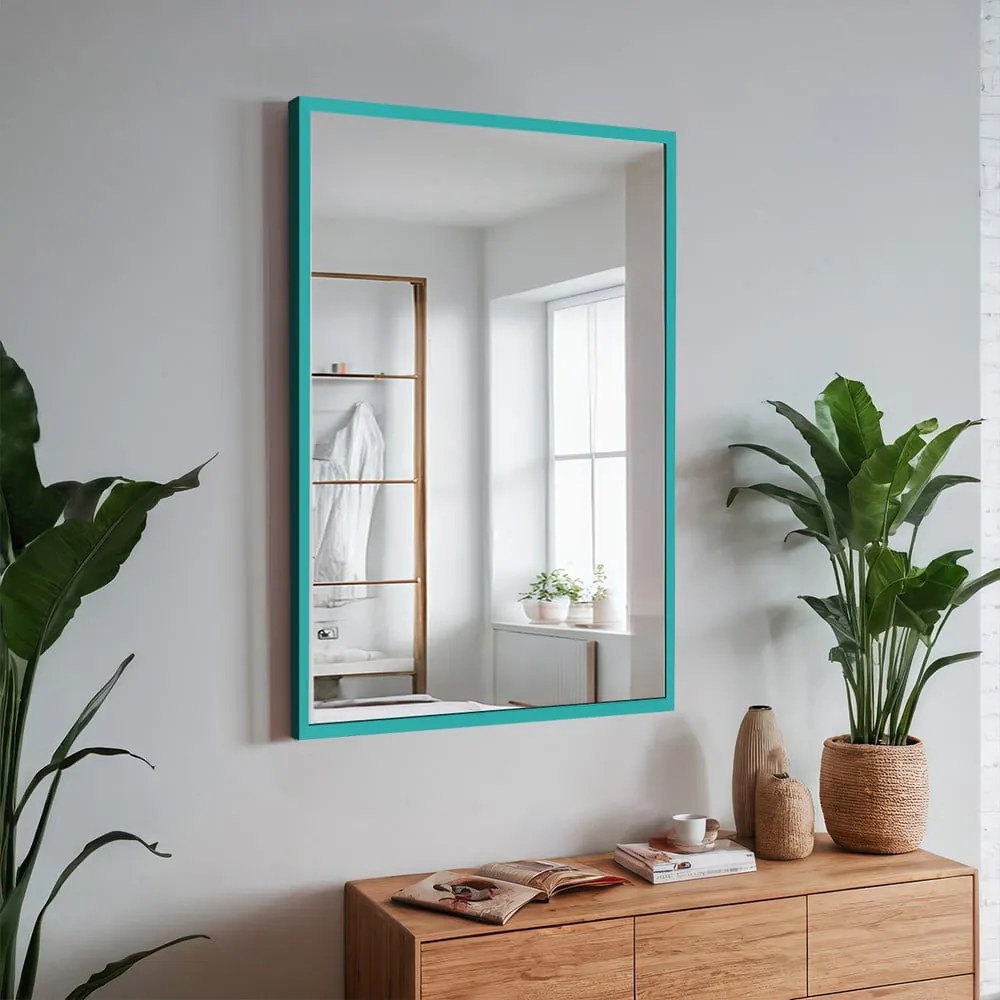 Nástěnné zrcadlo 52x72 cm Turquoise – knor