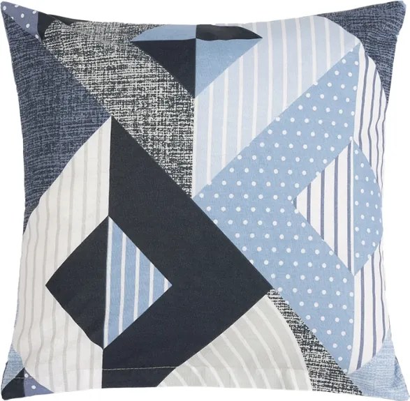 Bellatex Povláček bavlněný 40x40 cm Geometrie modrá