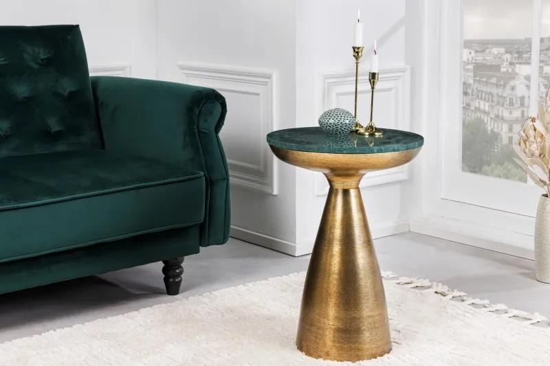 Noble Home Zlatý odkládací stolek Elements