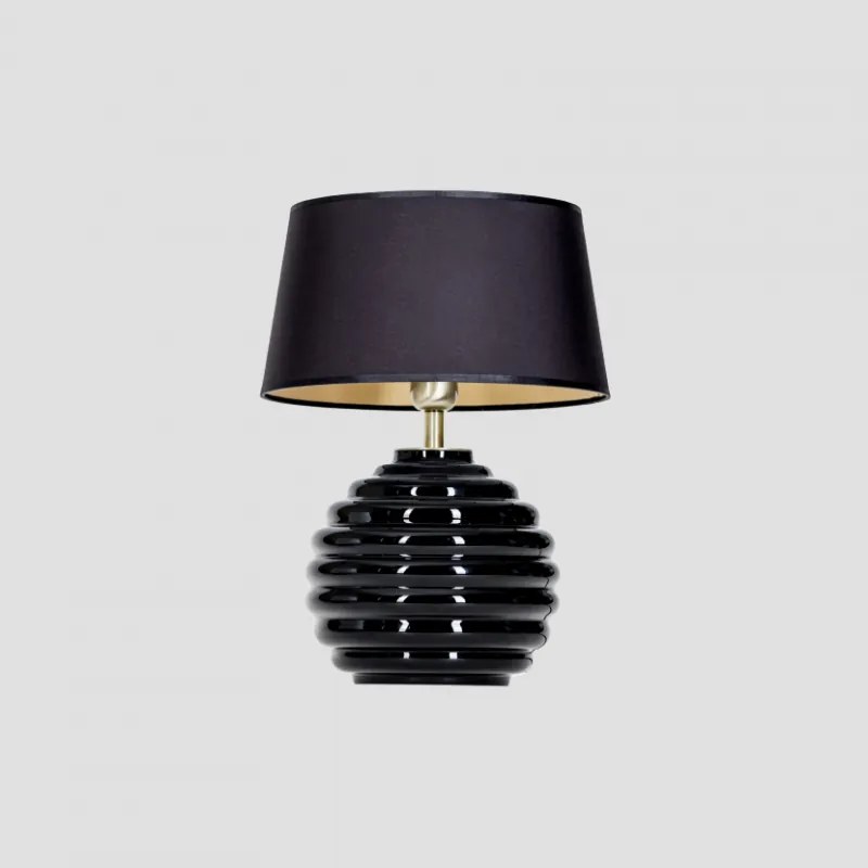 4concepts Designová stolní lampa ANTIBES Barva: Černá