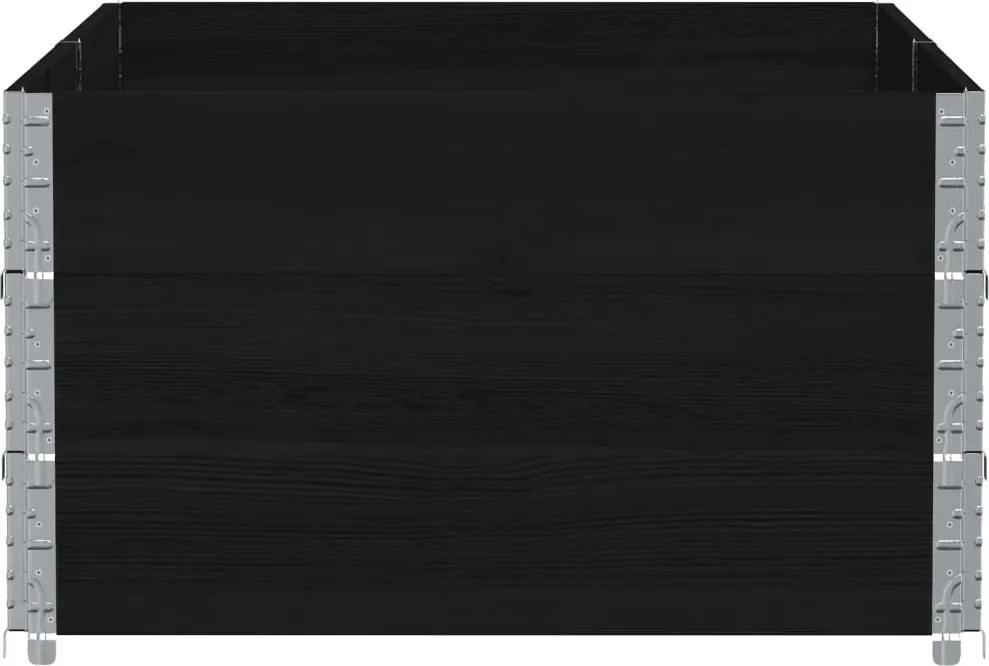 Zahradní truhlík hnědý 150 x 100 cm masivní borové dřevo 3295440