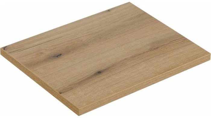 Koupelnová sestava Nova Oak s deskou, umyvadly a skříňkami 120 cm dub evoke