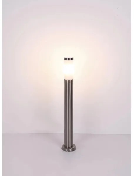 Globo 31588 - Venkovní lampa BOSTON 1xE27/23W/230V IP44 80 cm lesklý chrom