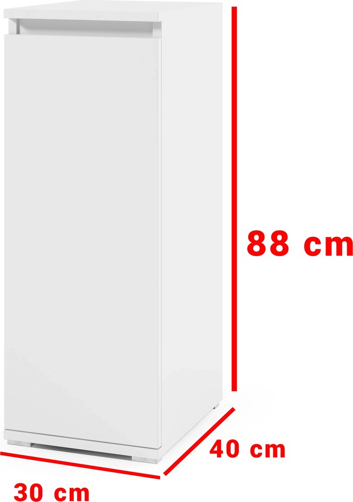Eka Předsíňová stěna s čalouněnými panely Trinity 25 - Bílá / Hořčicová 2326