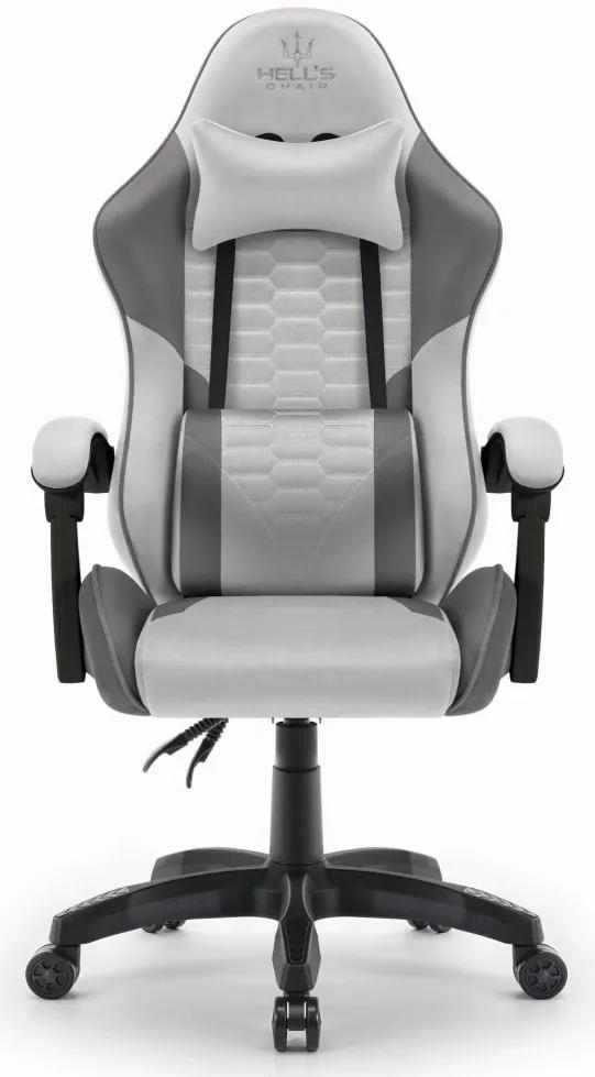 Herní židle HC-1000 Šedá látka