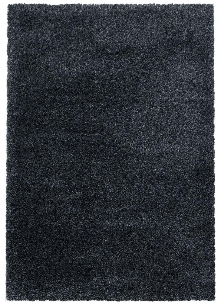Ayyildiz Kusový koberec FLUFFY 3500, Antracitová Rozměr koberce: 120 x 170 cm