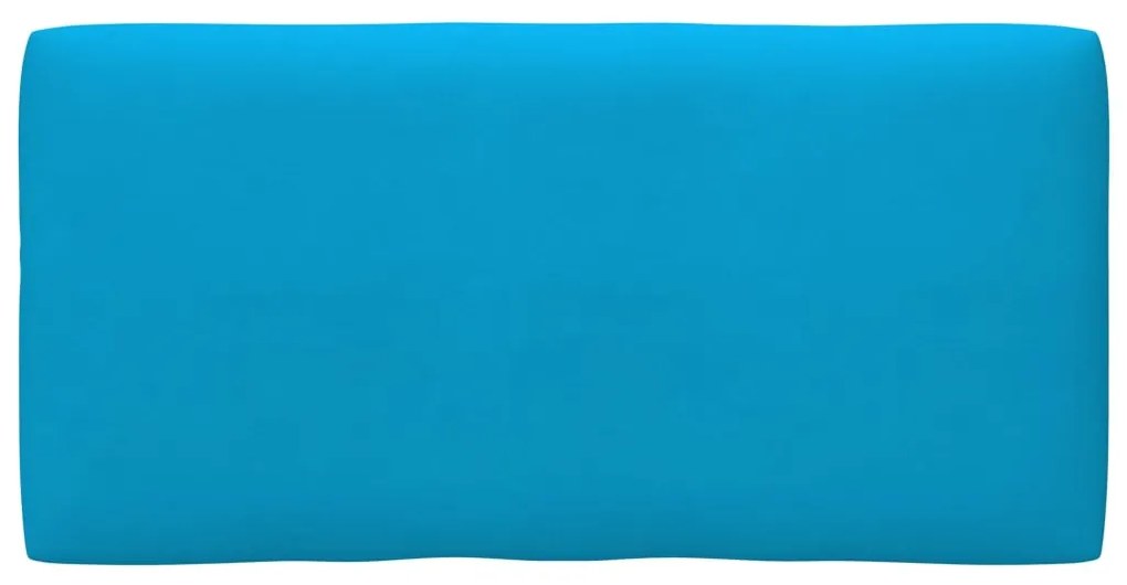 314466 vidaXL Poduška na pohovku z palet modrá 80 x 40 x 12 cm