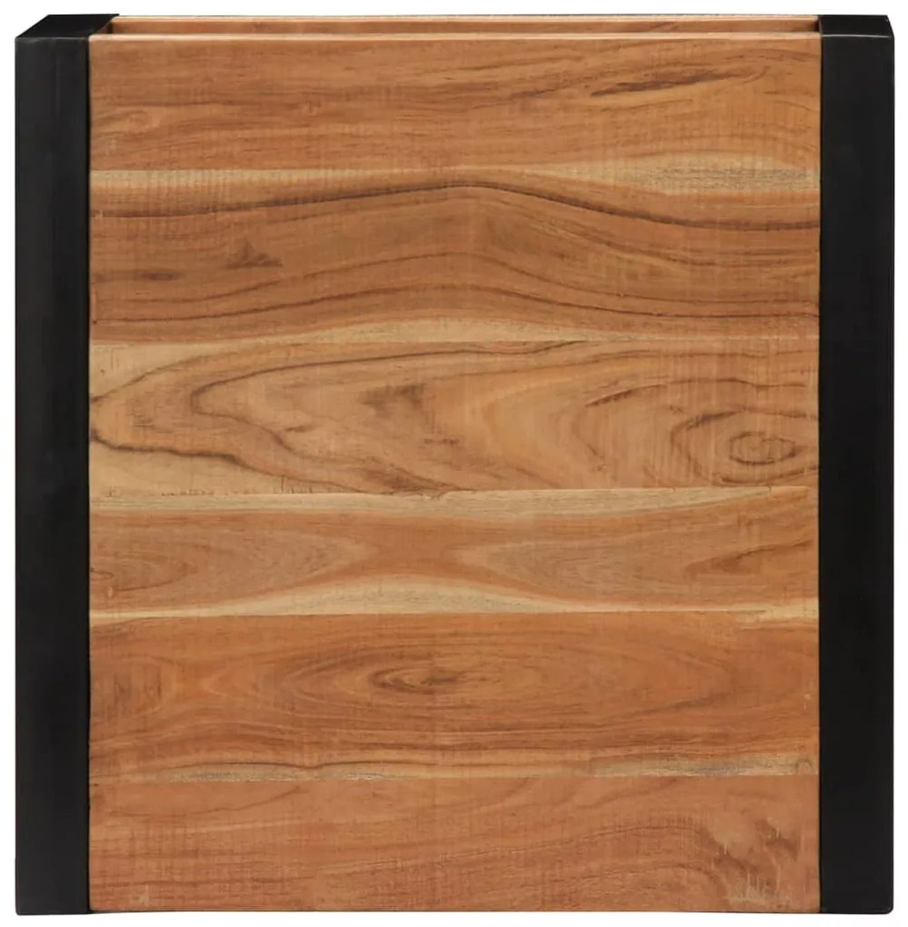 Konferenční stolek 60 x 60 x 40 cm masivní akáciové dřevo, 247586