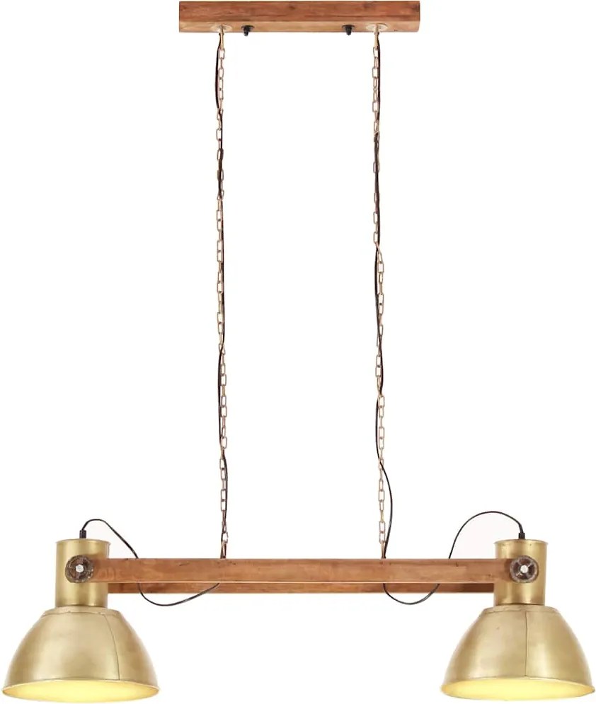 Industriální závěsné svítidlo 25 W mosazné 109 cm E27 320526