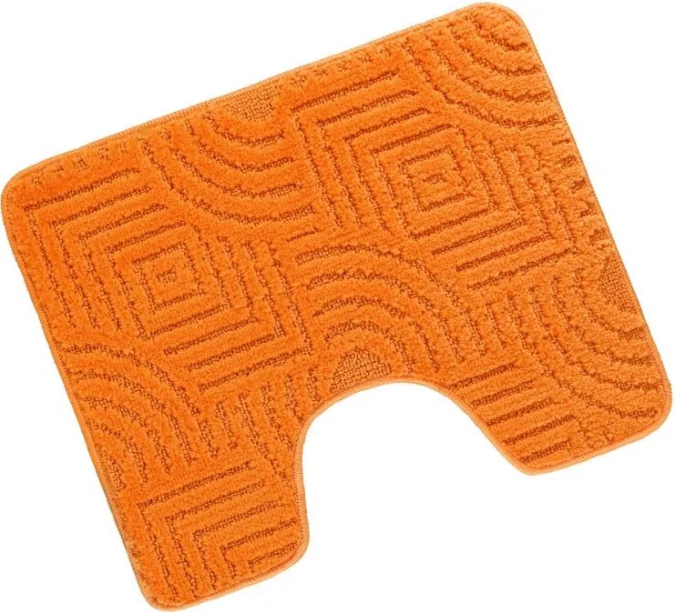 Bellatex BANY 60x50 cm - s výkrojem Oranžová 60x50 cm