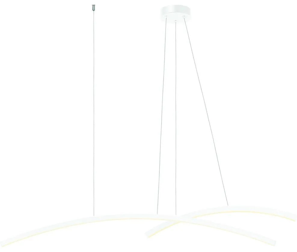 Zambelis Zambelis 20129 - LED Stmívatelný lustr na lanku LED/48W/230V bílá UN0801