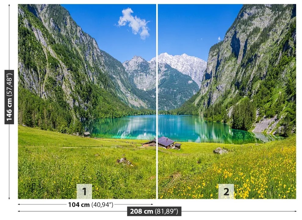 Fototapeta Obersee Königssee 104x70