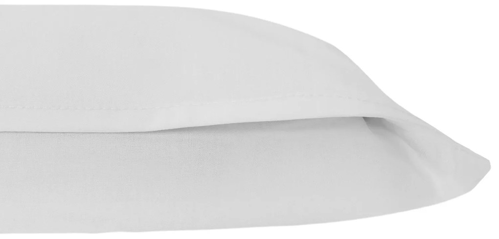 BAVLNĚNÉ POVLEČENÍ SMOOTH 200X220 CM BÍLÉ