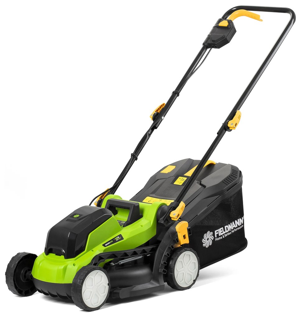 Fieldmann FZR 70335-A Aku sekačka Aku program FAST POWER 20V, Šířka záběru 33 cm, Výška sečení 25-65 mm, 5 pozic nastavení výšky, Ideální do plochy