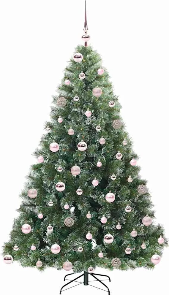 Umělý vánoční stromeček s stojanem Zelená 180 cm PE a PVC 3397850