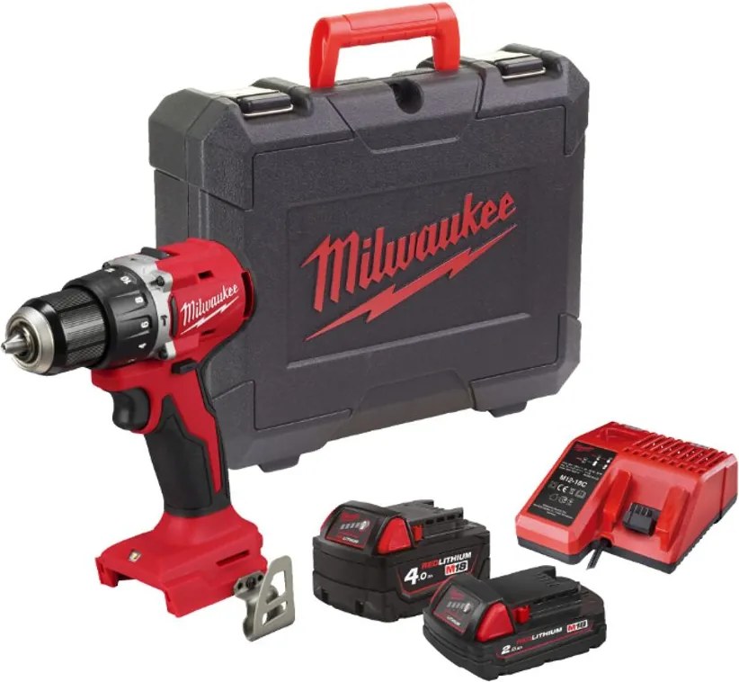 Aku příklepová vrtačka Milwaukee M18 BLPDRC-422C 4933492825