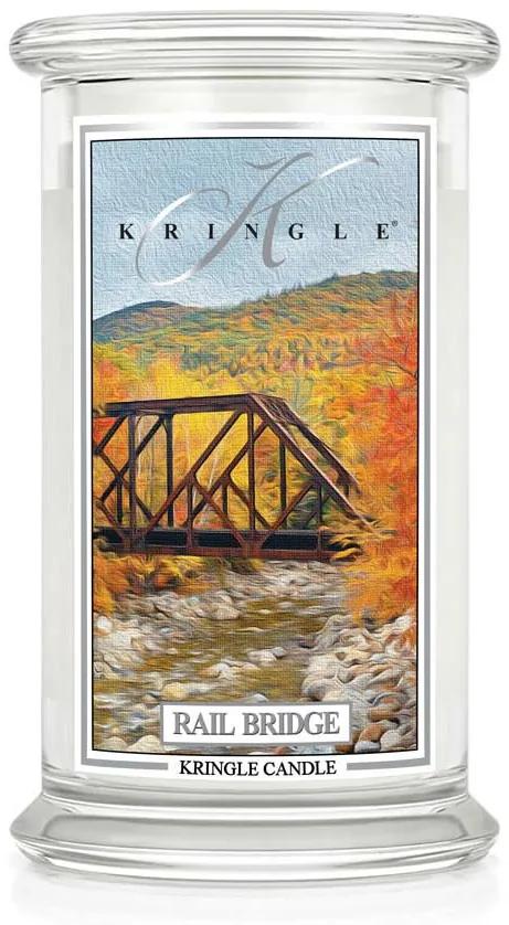 Kringle Candle svíčka Rail Bridge (sójový vosk), 623 g