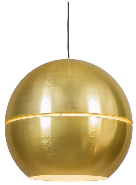 Závěsné svítidlo Art Deco zlaté 50 cm - Slice