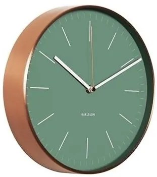 Designové nástěnné hodiny KA5507GR Karlsson 28cm