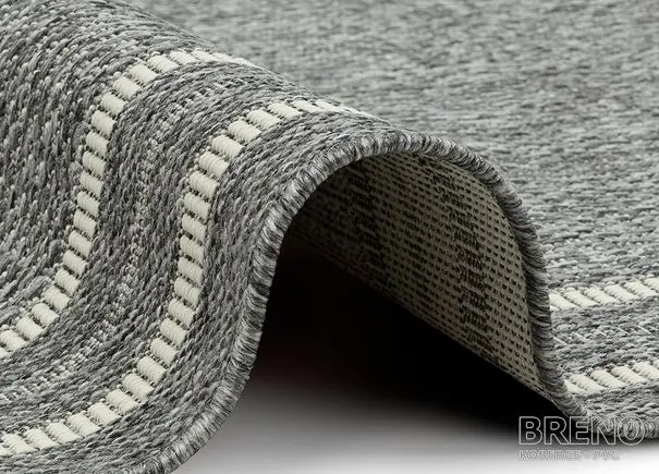 Breno Kusový koberec CASA 603 silver, 160x230 cm, Stříbrná/Šedá