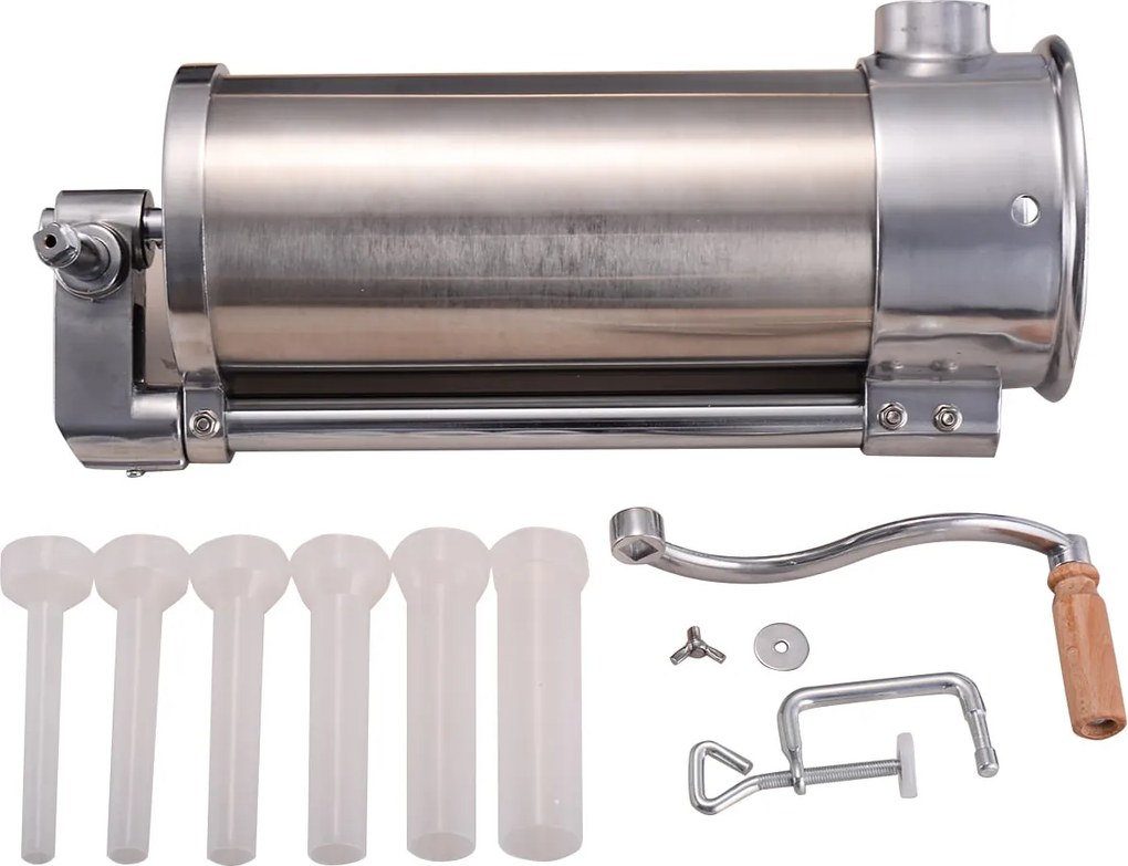 Costway 5 kg stainless steel sausage filler sausage machine sausage filling