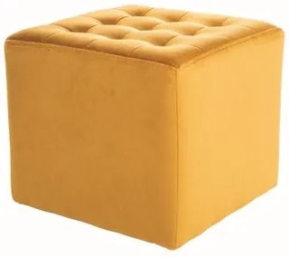 Taburet Lori Velvet, žlutá
