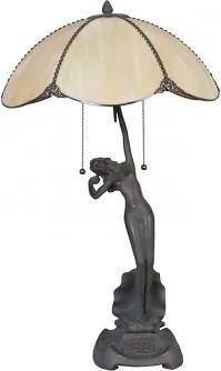 Stolní lampa Tiffany Vrouw