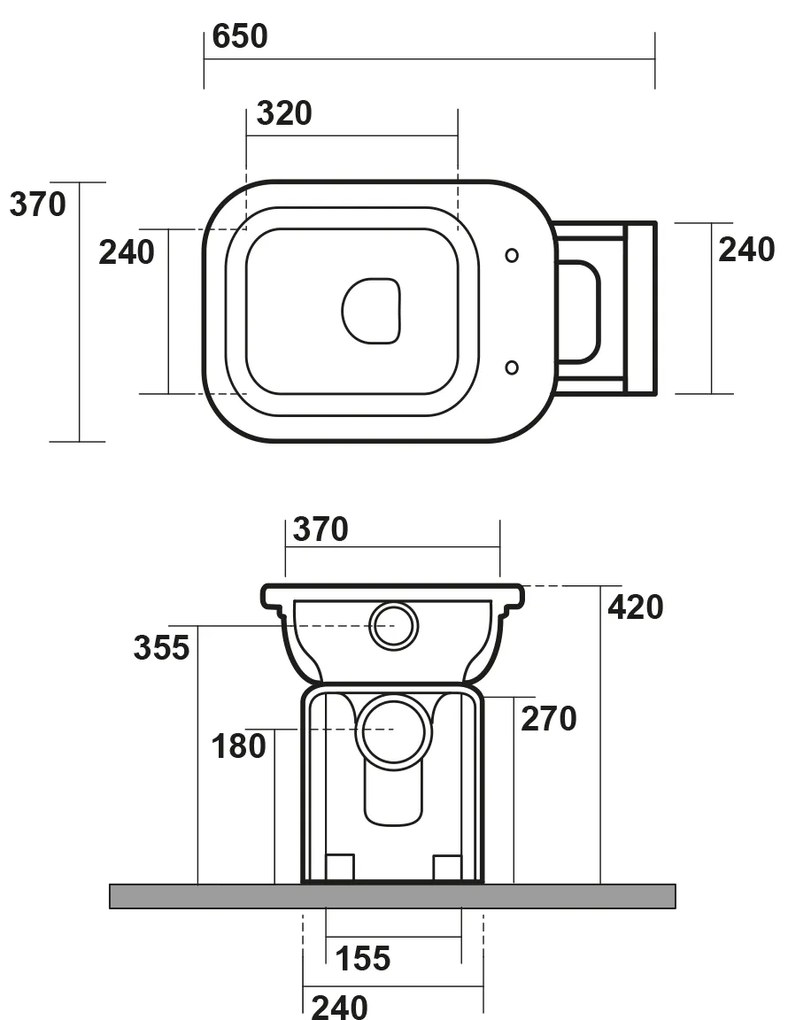 Kerasan WALDORF retro WC mísa s nádržkou, spodní/zadní odpad, bílá-chrom WCSET19-WALDORF