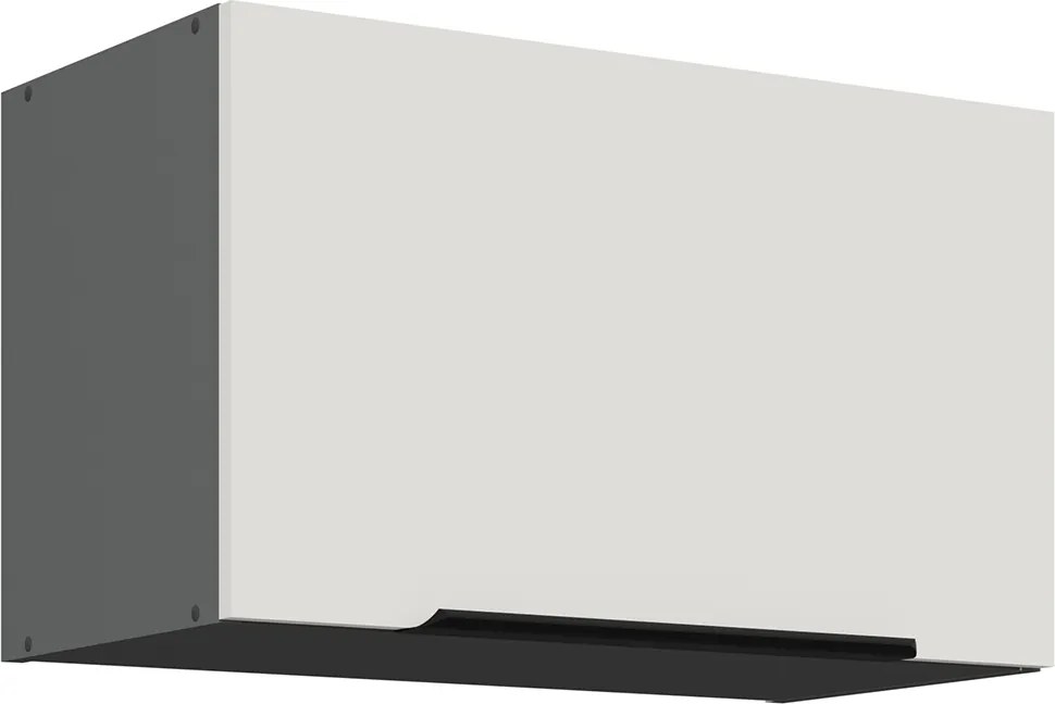 ARIA aw | horní skříňka 60 GU-36 1F výklopná | 60 cm | ANTI FINGERPRINT povrch | antracit/bílá