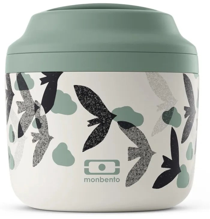 Svačinová dóza Monbento Element Birds, 550 ml