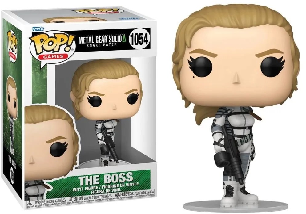 Funko pop! metal gear solid snake eater the boss 1054