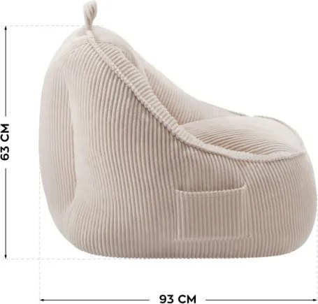 Sedací pytel COMFY 4.0 béžový