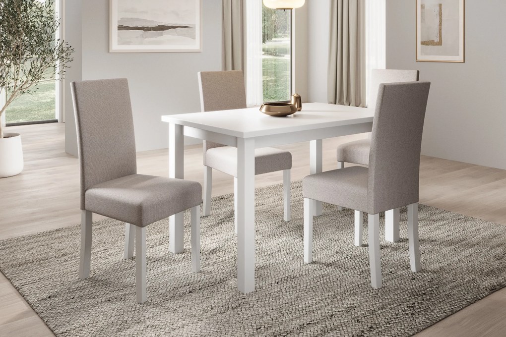 ADRK Furniture Židle Nola II CH-NOL-II-W-OP85