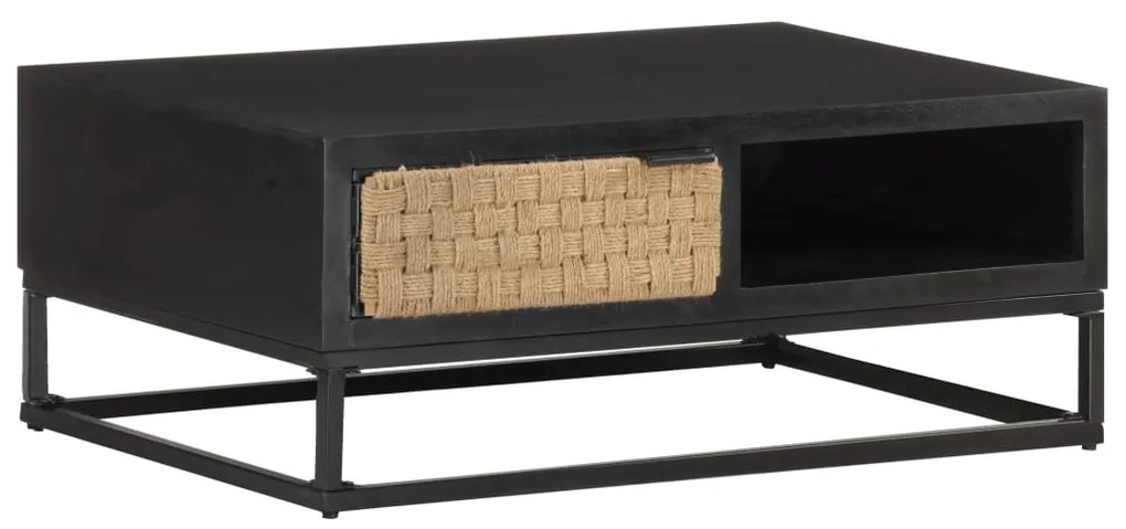 Konferenční stolek 90 x 60 x 35 cm masivní mangovníkové dřevo 323497