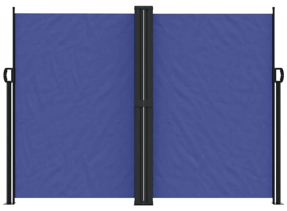 Zatahovací boční markýza modrá 180 x 1 000 cm,  4004746