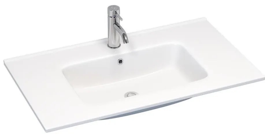 BATH DELUXE 06-080-27-11-00 - Zápustné umyvadlo HYGE 81x46 cm keramika/bílá 06-080-27-11-00