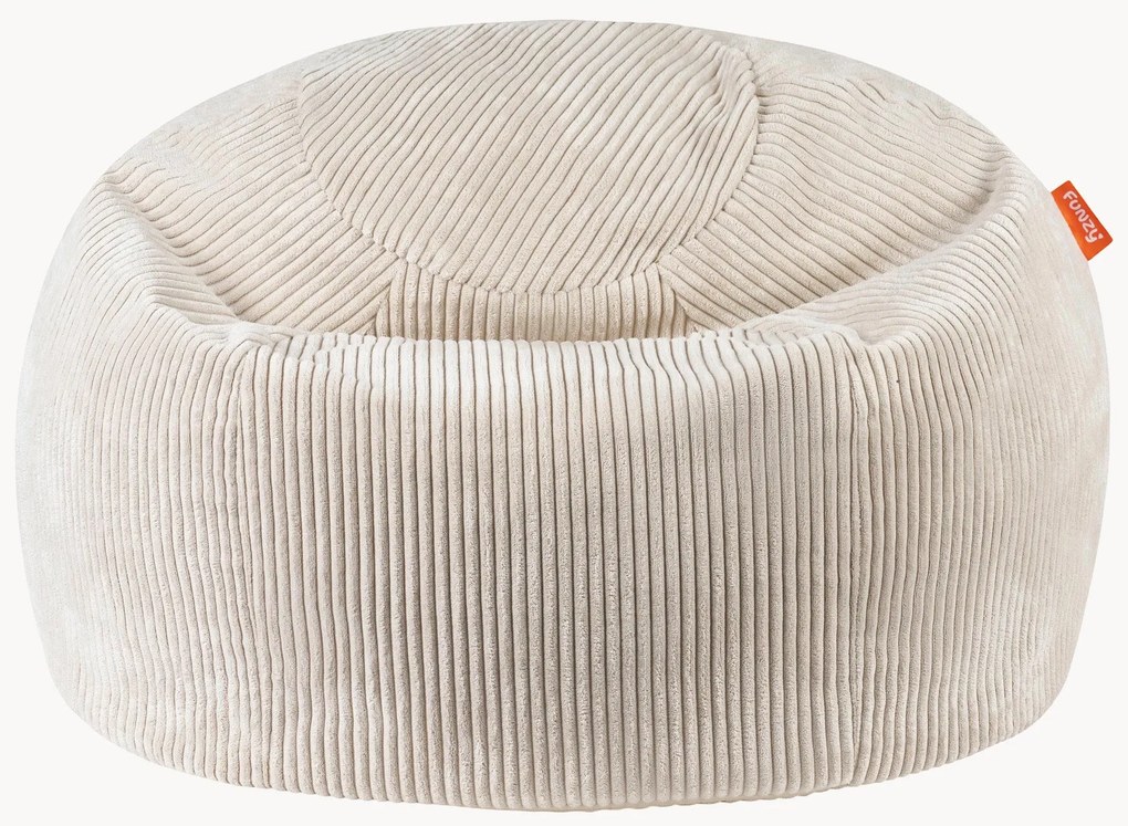 Dětský ručně vyrobený sedací vak z manšestru Flora