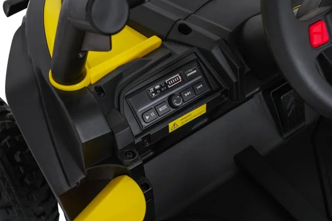 Elektrické autíčko Buggy Madman UTV-MX žluté